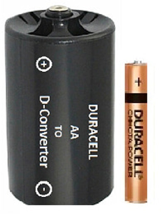 Duracell Aa To D Size AA Chhota power Battery Adapter/Converter Black ...