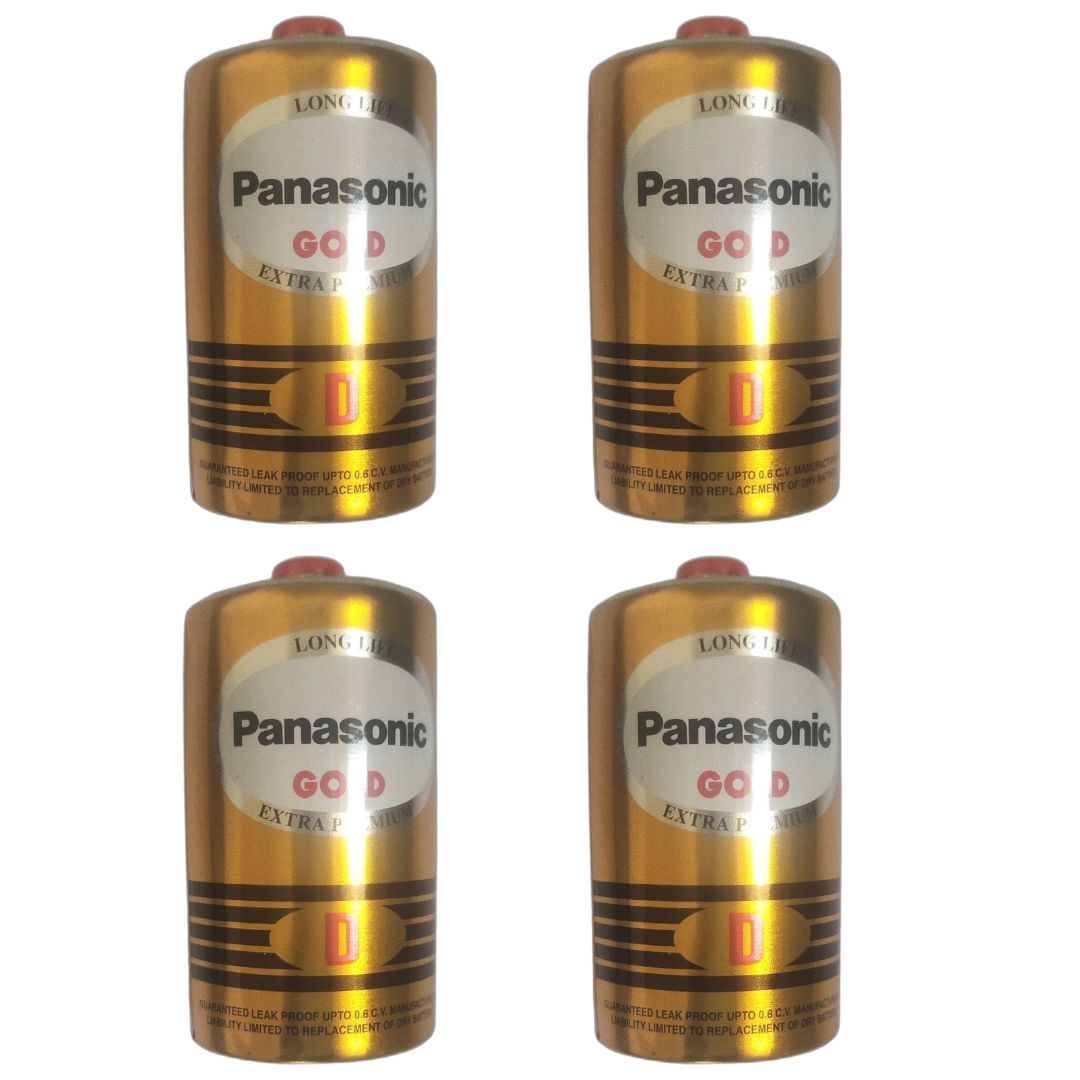 Panasonic D Size LR20 Zinc Carbon Battery – Reliable Heavy-Duty Power ...